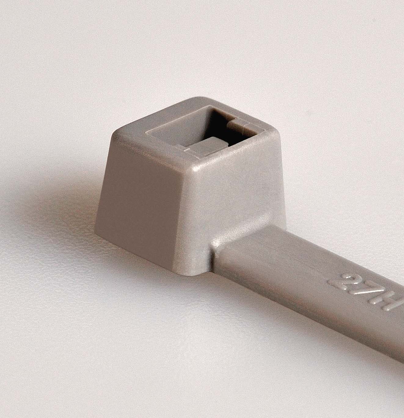 HellermannTyton Kabelbinder 2,5x100 grau T18R-N66-GY-C1