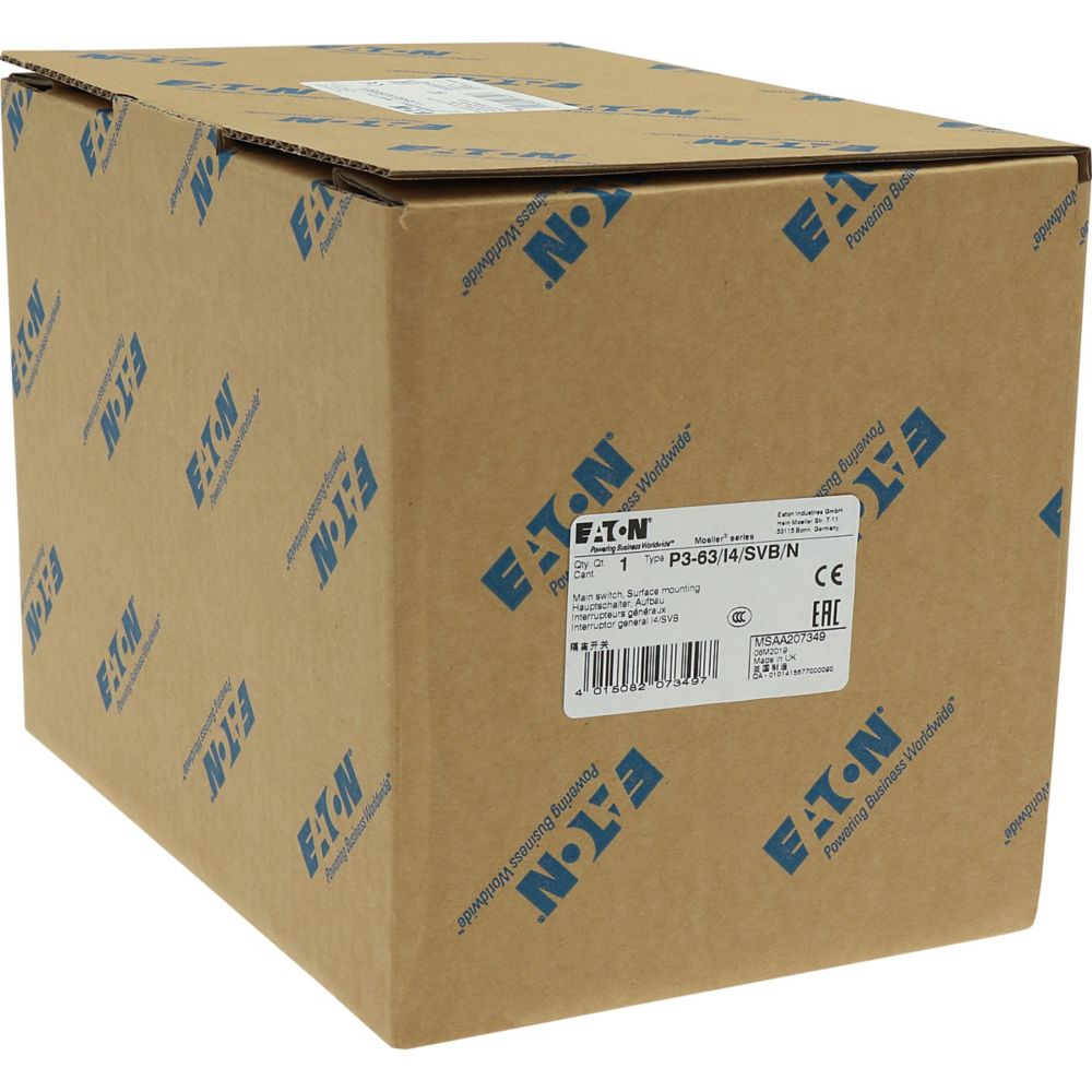 Eaton Hauptschalter I4/SVB P3-63/I4/SVB/N