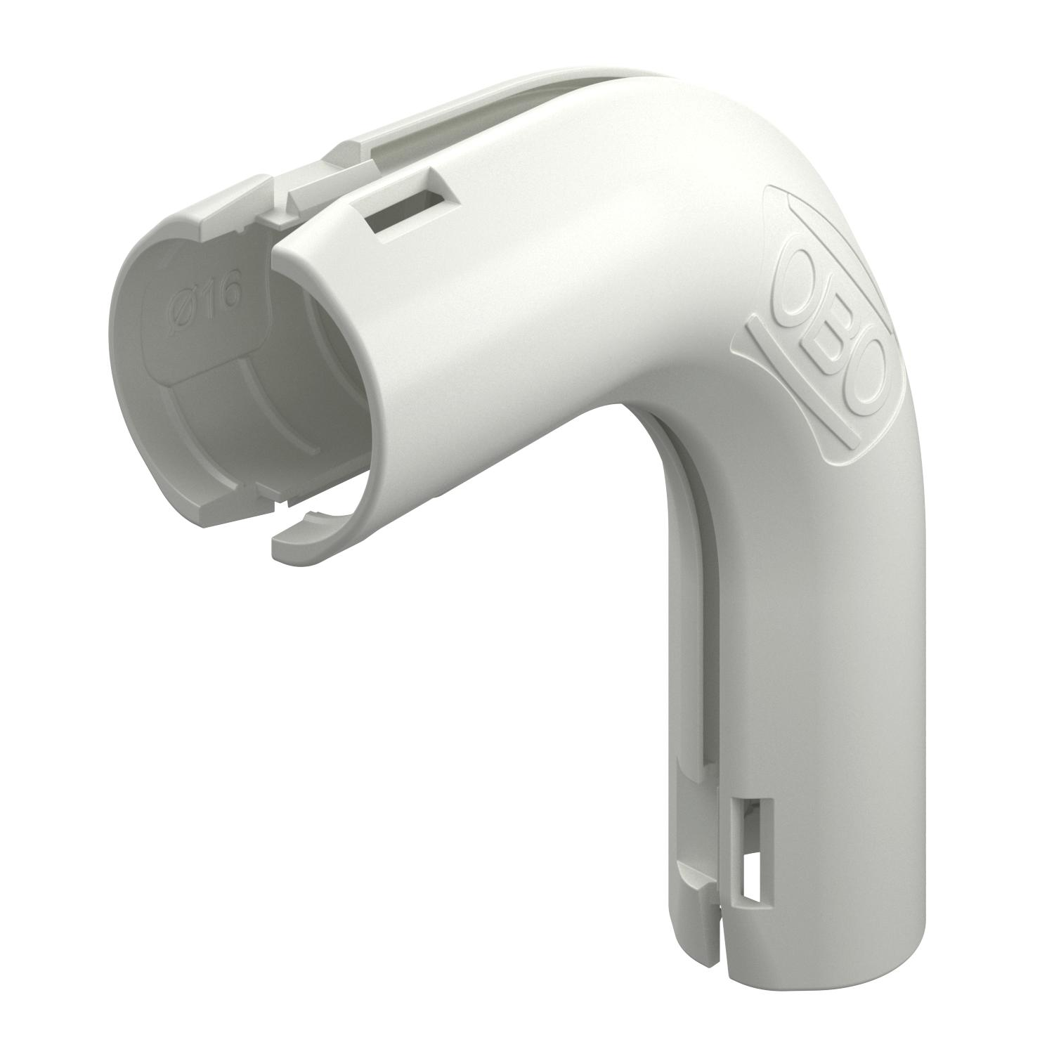 OBO Bettermann Vertr Quick-Pipe-Bogen 90 Grad 3000 BMS M16 RW | 30197461