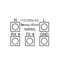 Lunatone interface module DALI-2 RS232 PS240mA DIN Rail, LUBA Protocol ...