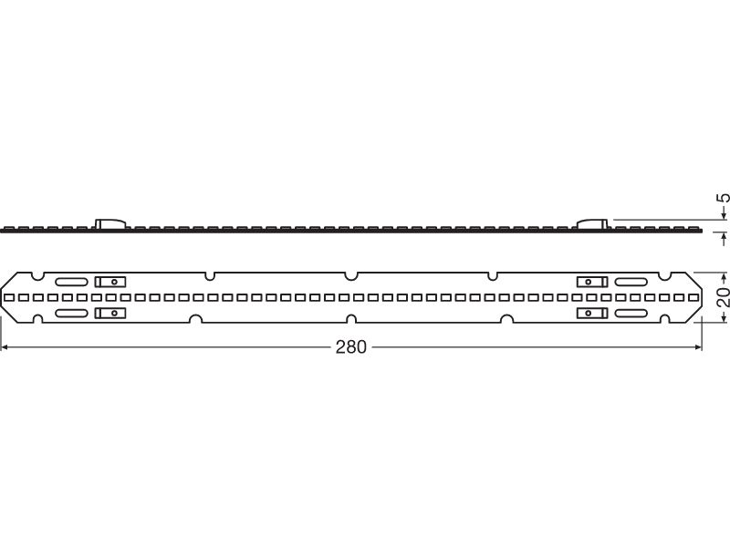 Ledvance LED strip PrevaLED Linear G6 2000-840 280X20-LV/HV