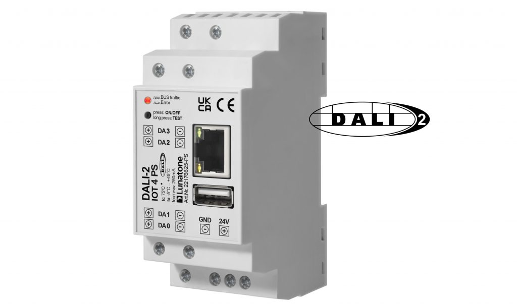 Lunatone DALI-2 IoT4 Gateway - 22176625-PS-NR | 30175210