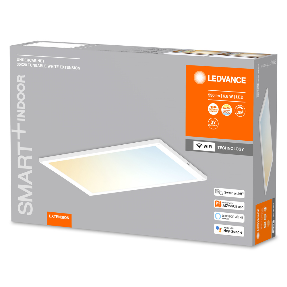 Ledvance LED under-cabinet panel luminaire with wifi technology SMART+ UNDERCABINET PANEL ...