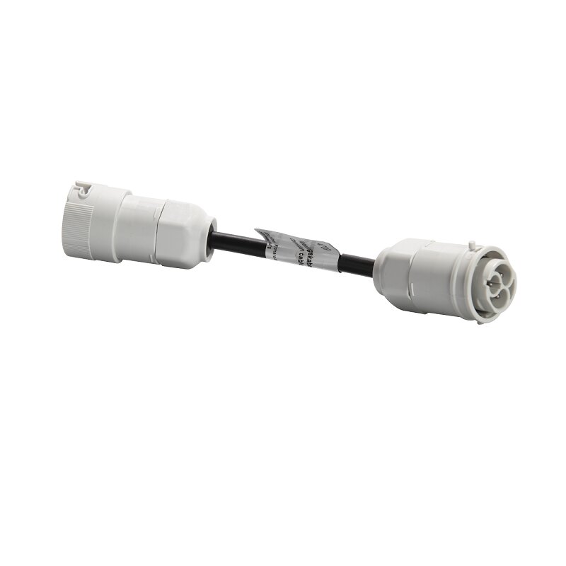 DOTLUX connection cable HIGHFORCE 3-pin 3x1.5qmm plug/socket 0.2m ...