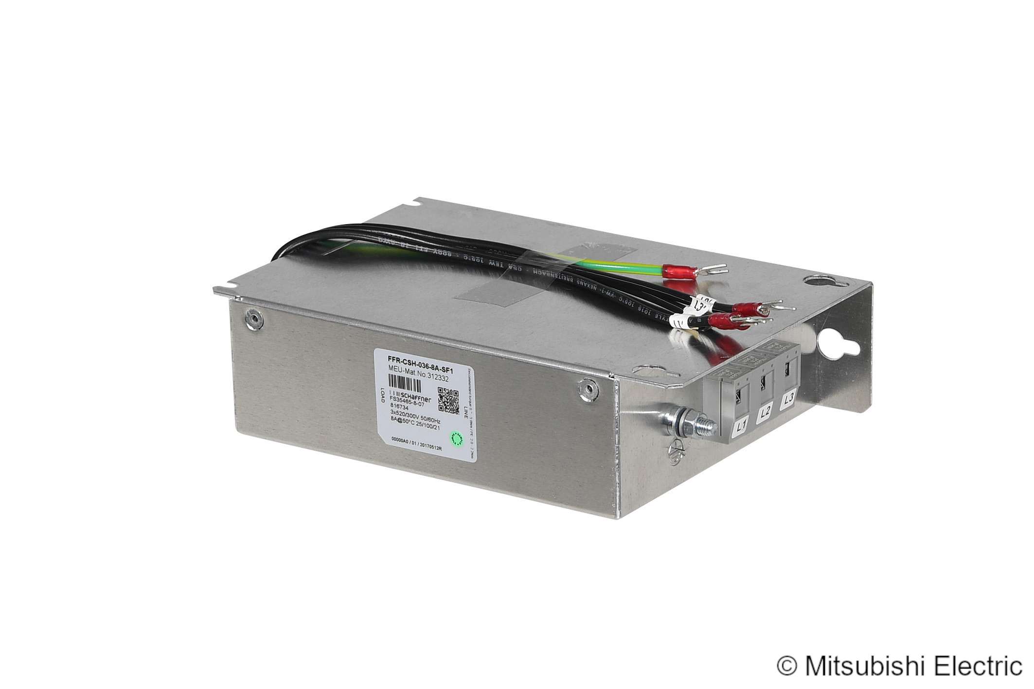 Mitsubishi Electric Funkentstörfilter C1 20m, C2 100m FFR-CSH-036-8A ...