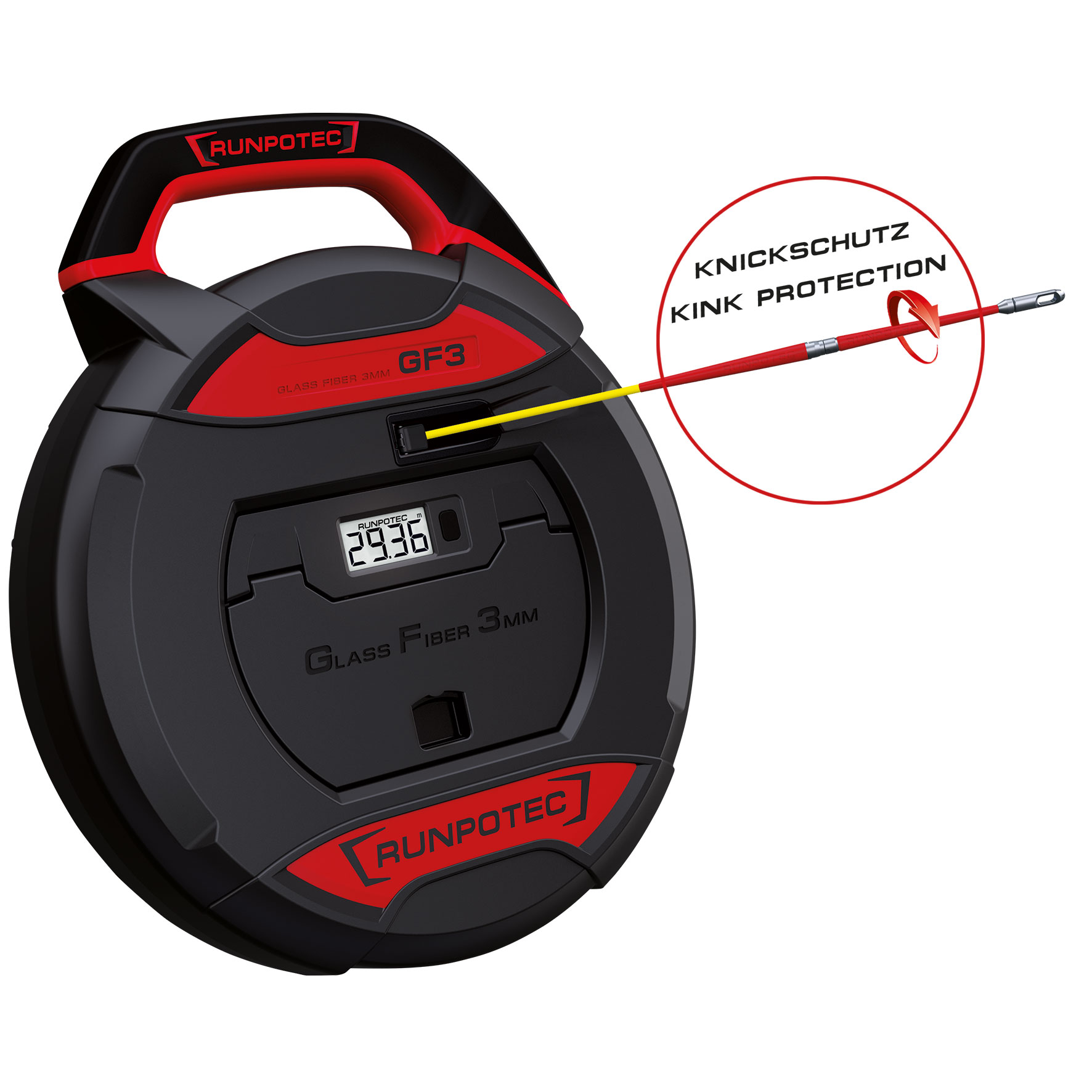 Runpotec GF3 Kabeleinziehwerkzeug 3 mm - 30 m 10193 | 30211863