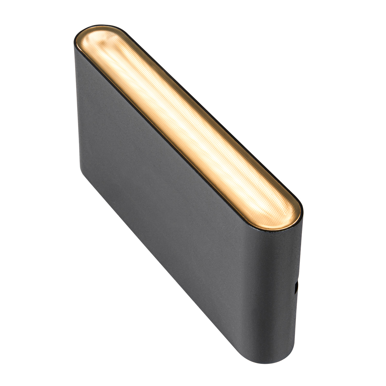 SLV OVAL 18 WL, Wandaufbauleuchte 2700/3000K, 10W, schwarz - 1007144 ...