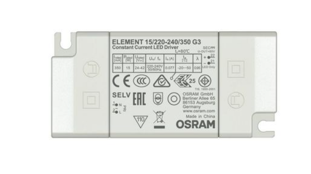 Inventronics LED-Driver ELEMENT 15/220-240/350 G3