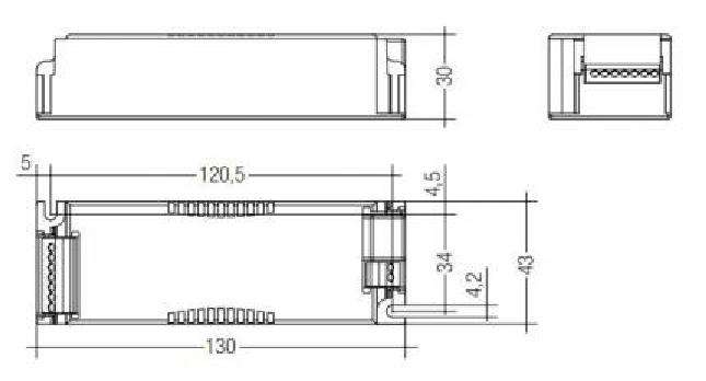 Tridonic LED-Driver LC 10/150-400/40 bDW SC PRE2