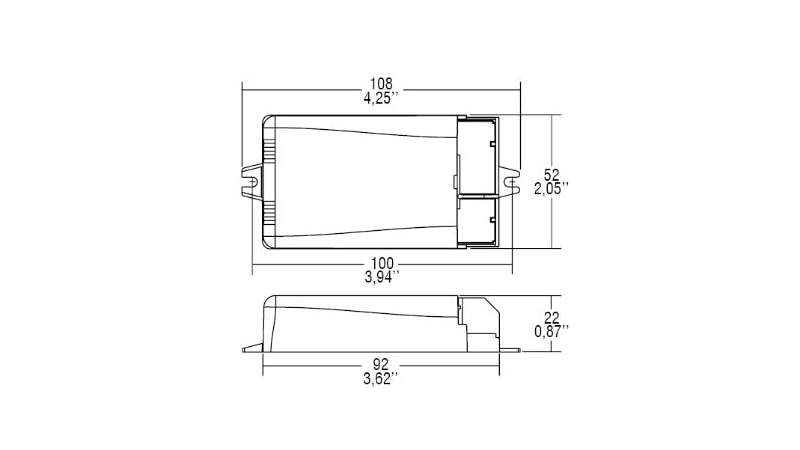 TCI LED-Treiber DC MINIJOLLY MD BI