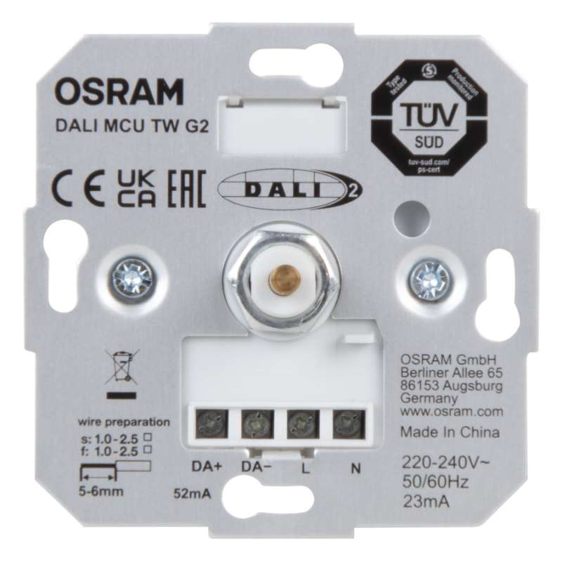 Osram Lichtmanagementsystem DALI MCU TW G2