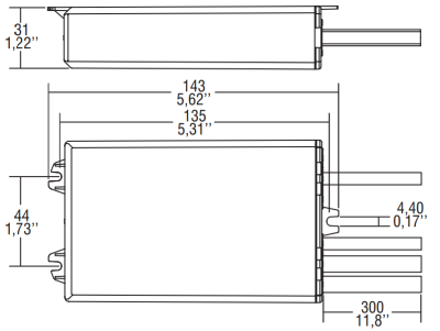 TCI LED-Treiber dimmbar DC MAXI JOLLY SV DALI IPR1 – 152004