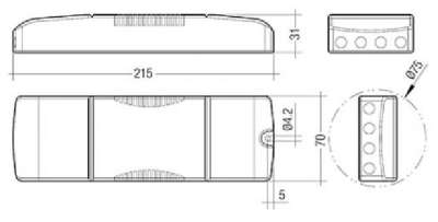 Tridonic LED ECG LCA 45W 500-1400mA one4all SR PRE