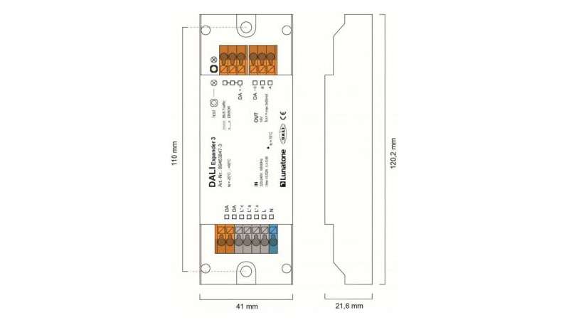 Lunatone Light Management DALI Expander 3