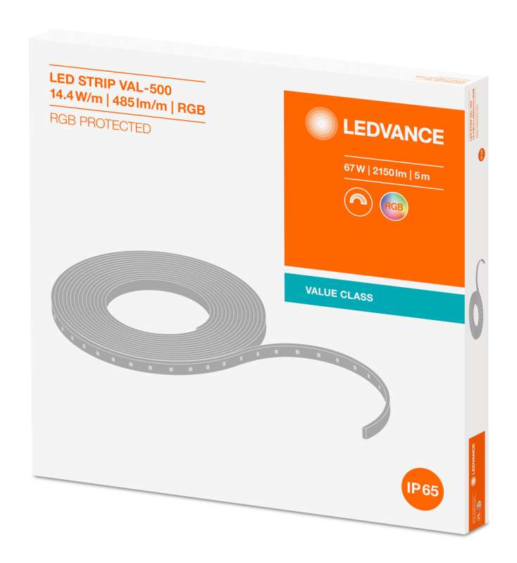 Ledvance LED-Strip VALUE-500 RGB PROTECTED -500/RGB/5/IP65