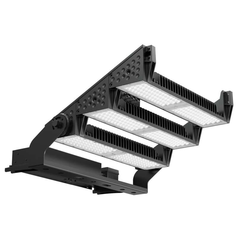 DOTLUX LED floodlight HLFsport 1200W 4000K 1-10V dimmable 80*12 degree ...