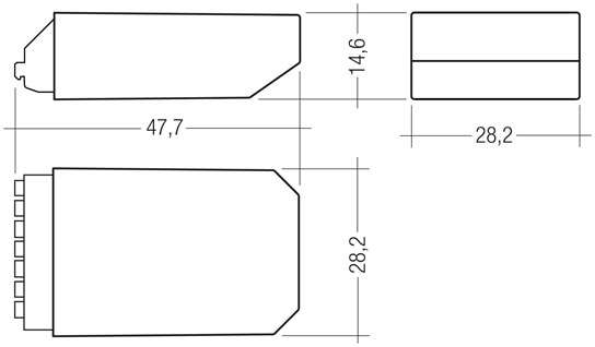 Tridonic User Interface DALI XC G3 CWM 30 DA2 - 28002877 | 30135564
