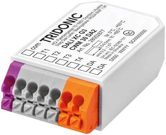 Tridonic User Interface DALI XC G3 CWM 30 DA2 - 28002877 | 30135564