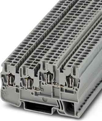 Phoenix Contact Initiator-/Aktorklemme 2,5qmm, grau STIO 2,5/3-2B/L ...