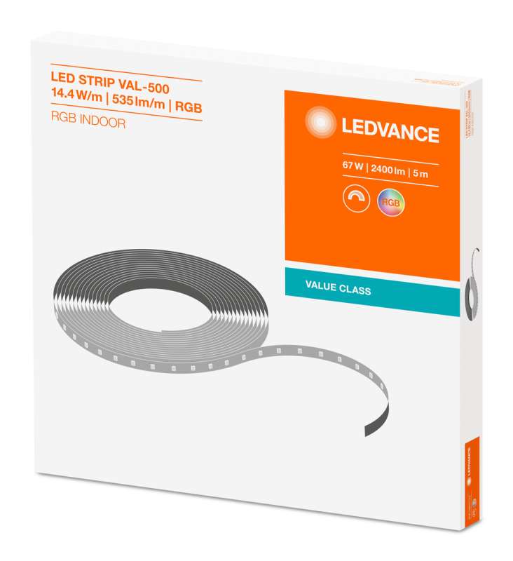 Ledvance LED-Strip LS VAL-500/RGB/5 10X1 LEDV – 4058075404441