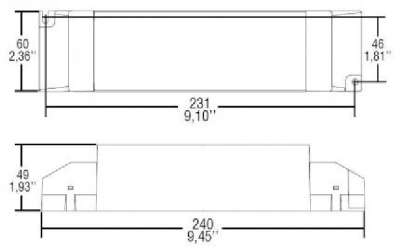 TCI LED-Driver DC 150W 24V VST Black